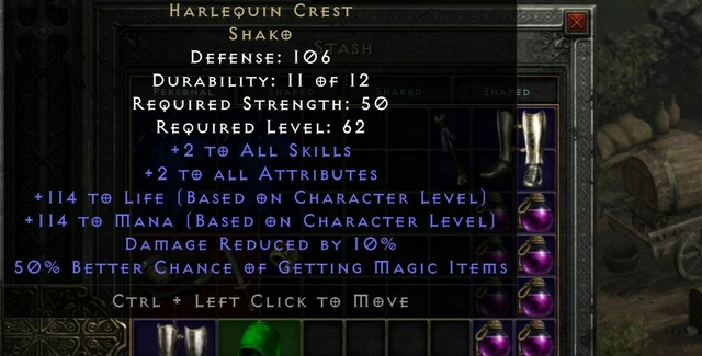 HARLEQUIN CREST SHAKO - D2R Diablo II Resurrected Softcore PC $9.90 ...