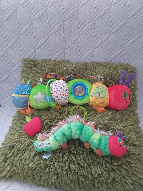 ERIC CARLE THE Very Hungry Caterpillar Activity Sensory Toy 16" Plus 10 ...