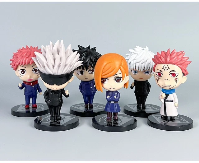 JUJUTSU KAISEN GOJO Satoru Itadori Yūji Anime Mini Figuren Figure 6er ...