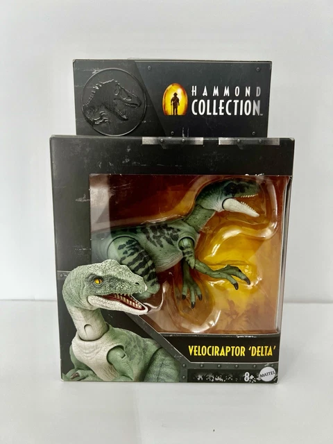JURASSIC WORLD HAMMOND Collection Velociraptor Delta EUR 50,00 ...