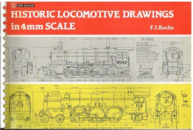 LMS , LNER , GWR & SR STEAM LOCOMOTIVES IN 4mm SCALE DRAWINGS BOOK £32. ...