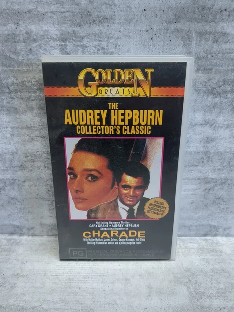 THE AUDREY HEPBURN Collector's Classic- Charade VHS Movie Video ...
