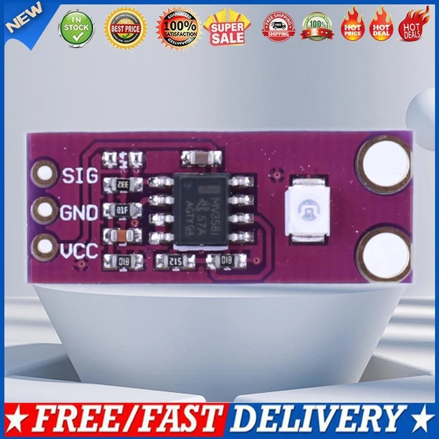 GUVA-S12SD UV DETECTION Sensor Module 2.5V-5V 240nm-370nm Ultraviolet ...