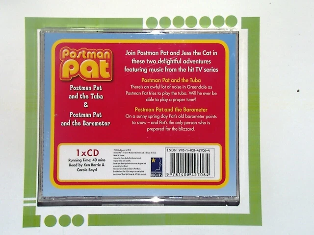 POSTMAN PAT: PAT and the Tuba Audio CD VGC Ken Barrie & Carole Boyd £19 ...