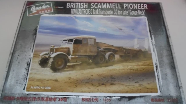 THUNDER MODEL NO. 35207 1:35 British Scammell Pioneer TRMU30/TRCU30 ...