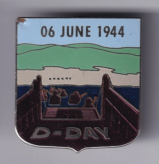 RARE PINS PIN'S .. Armee Army Debarquement D-Day 1944 Overlord 6 June ...