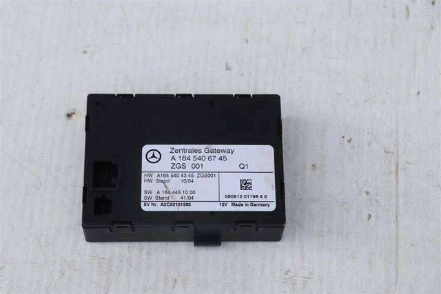 MERCEDES ZENTRALES CENTRAL Gateway Control Module Relay A1645406745 ...
