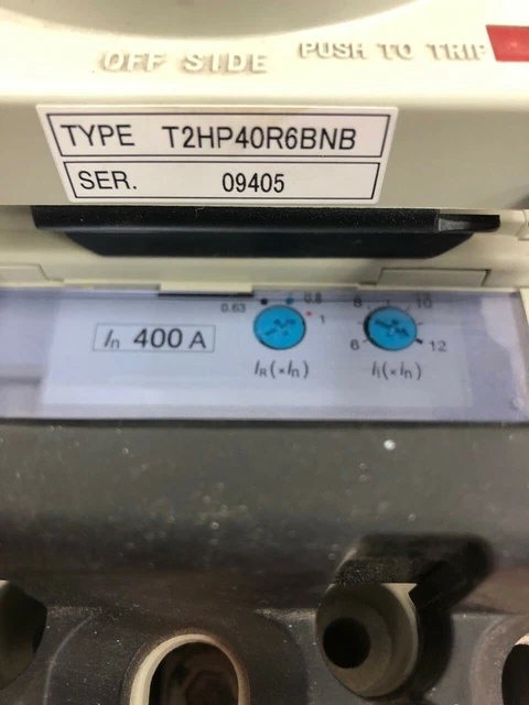 TERASAKI TEMBREAK2 CIRCUIT Breaker S400-NJ 3 Pole 400A FC 50kA $650.00 ...