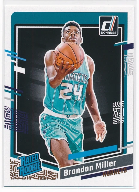 BRANDON MILLER 2023-24 Rookie RC #226 Charlotte Hornets EUR 3,00 ...