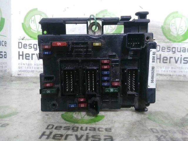 BOITIER FUSIBLES RELAIS Citroën CITROEN XSARA BERLINA * 1997 9646405280 ...