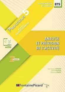 ANALYSE ET PREVISION de l'activite Processus 5 BTS Comptab... | Livre | état bon EUR 18,00 ...