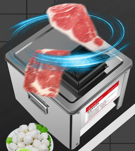 COMMERCIAL MEAT CUTTER Meat Slicer Auto Cutting Machine Built-in 7mm ...