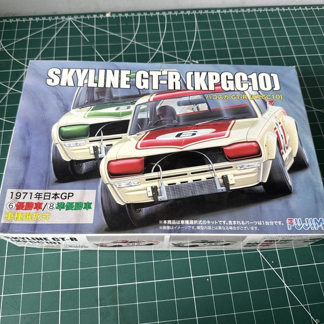 1:24 SCALE FUJIMI Nissan Skyline GTR KPGC10 Model Car Kit - RARE JDM £ ...