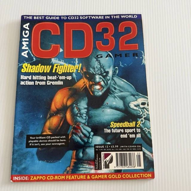 AMIGA CD32 GAMER Magazine Issue 12 May 1995 Retro Gaming Vintage UK $55 ...