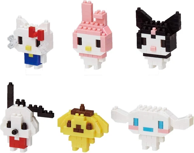NANO BLOCK MINI Nano Sanrio Characters NBMC_04S Full Box Kawada Japan ...