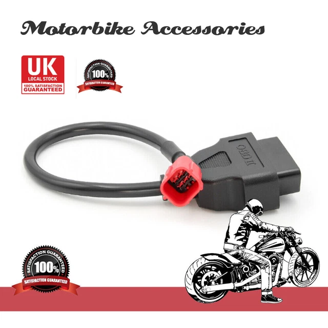 EURO5 ADAPTER 6 Pin Motorrad Bike Diagnosis KTM Moto Guzzi Piaggio ...