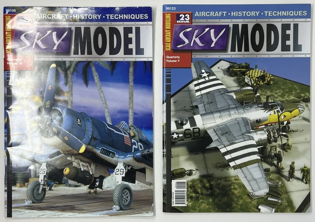 AIRPLANE MODELS: 2 Sky Model Magazines - Jul. 2006 & Jan. 2010 - Issues ...