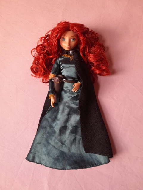 DISNEY STORE PIXAR Brave Princess Merida Bow'n Arrow 12'' Figure Deluxe ...