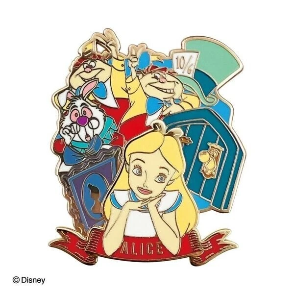 PRE-ORDER DISNEY JAPAN Pin Collection Vol.3 Alice in Wonderland MARIMO Craft £37.99 - PicClick UK