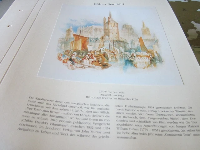 KÖLN ARCHIV 1 Stadtbild 1006b J.M.W. Turner Köln 1832 Aquarell EUR 5,72 ...