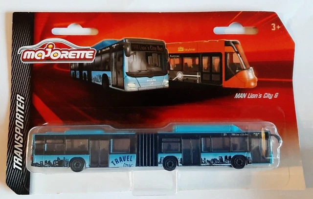 MAJORETTE MAN LION'S City G - 1:64 Diecast Model Transporter 7D] EUR 10 ...