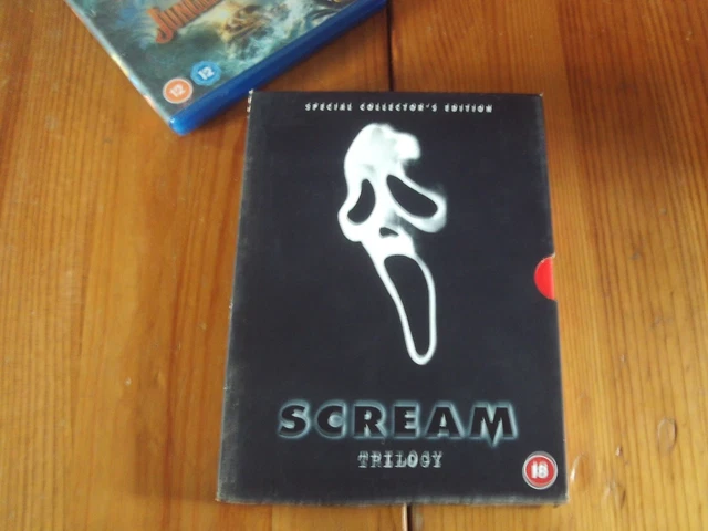 SCREAM TRILOGY (DVD (2001, 3-Disc) Region 2. David Arquette. free p+p £ ...