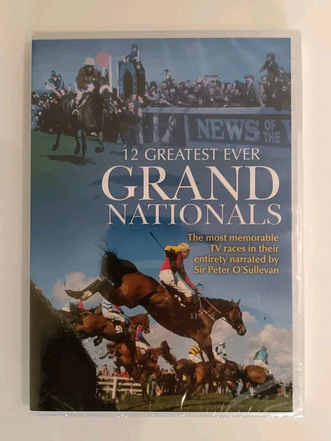 12 GREATEST EVER GRAND NATIONALS Horse Racing DVD NEW SEALED £2.58 ...