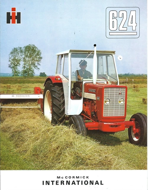PROSPECTUS BROCHURE prospekt tracteur MC CORMICK INTERNATIONAL 624 EUR 9,98 - PicClick FR