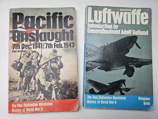 PAN/BALLANTINE ILLUSTRATED HISTORY Of World War Ii Luftwaffe / Pacific ...