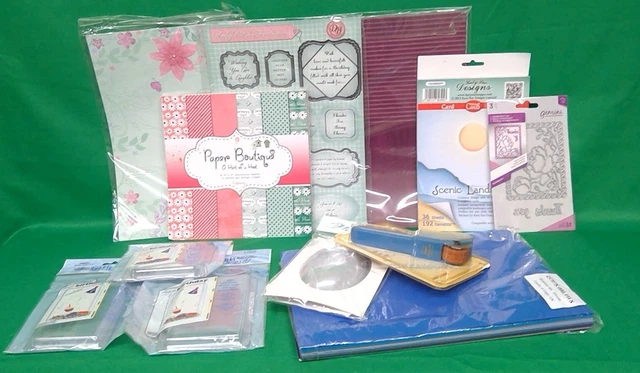 BUNDLE OF CRAFT Materials for Card Making (Birthdays) CG W35 £7.99 ...