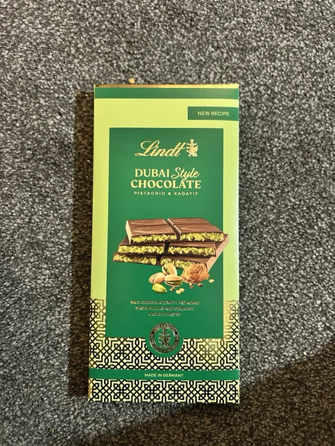 LINDT - ORIGINAL DUBAI Style CHOCOLADE / Chocolate - Limited Edition ...