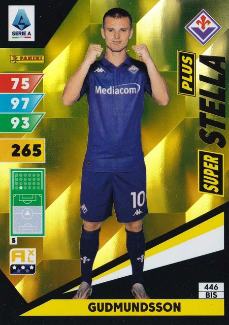CALCIATORI ADRENALYN XL 2024-2025 Card N. 446 Bis Gudmundsson Super ...