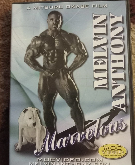 BODYBUILDER MELVIN ANTHONY bodybuilding dvd £13.50 - PicClick UK