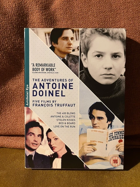 THE ADVENTURES OF Antoine Doinel, Francois Truffaut, (DVD 4 disc Boxset ...