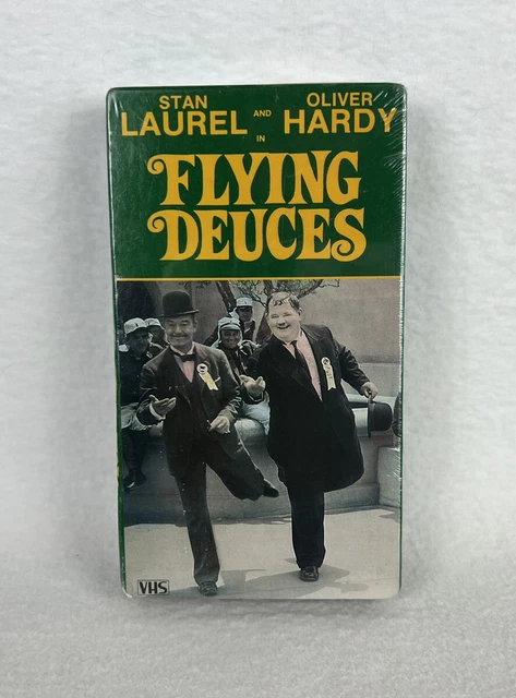 FLYING DEUCES VHS Factory Sealed Laurel & Hardy Good Times £4.40 ...