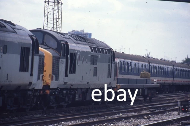 3 ORIGINAL 35MM RAILWAY SLIDES CLASS 37 DIESELS 37429,37888,37603. £3. ...