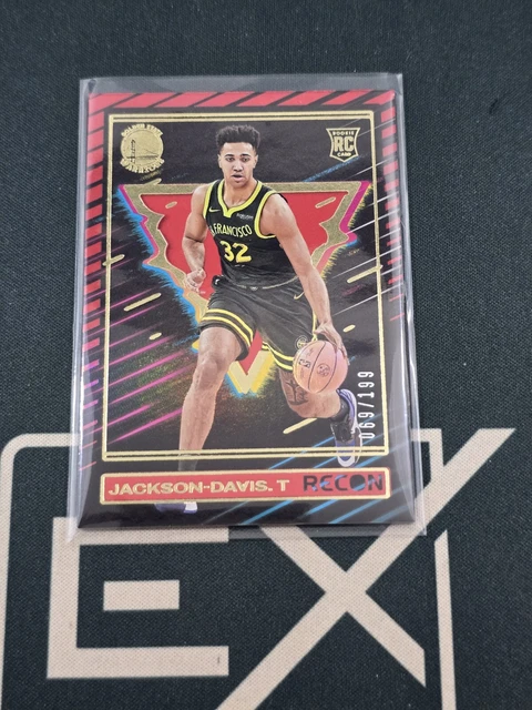 2023-24 RECON BASKETBALL TRACE JACKSON-DAVIS RC Red Holo /199 #205 ...