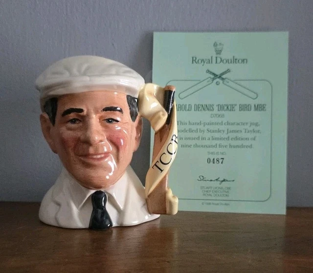 ROYAL DOULTON - Harold Dennis - Character Jug D7068 - Limited Edition ...