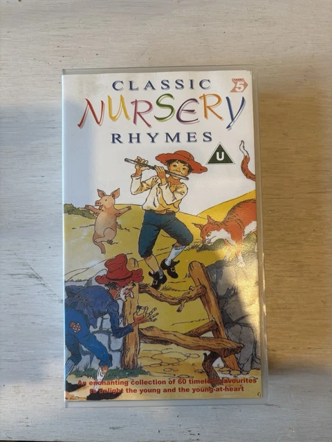 VINTAGE 1992 NURSERY Rhymes VHS by Carlton Video Children's Classic £10 ...