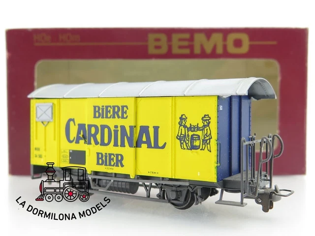 MV337 HOM BEMO 2274 323 VAGÓN MERCANCÍAS CERRADO BIERE CARDINAL de la ...