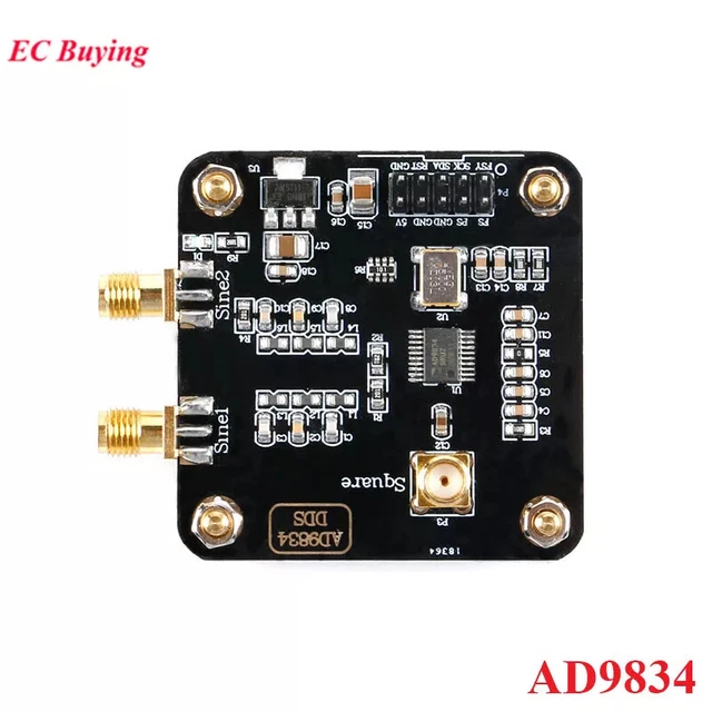 AD9834 DDS SIGNAL Generator Module Sine Triangle Square Wave Arduino ...