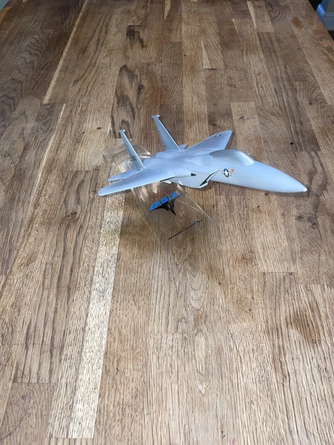 USAF F-15 EAGLE Fighter 1:100 scale Desktop Model Stand marked ...