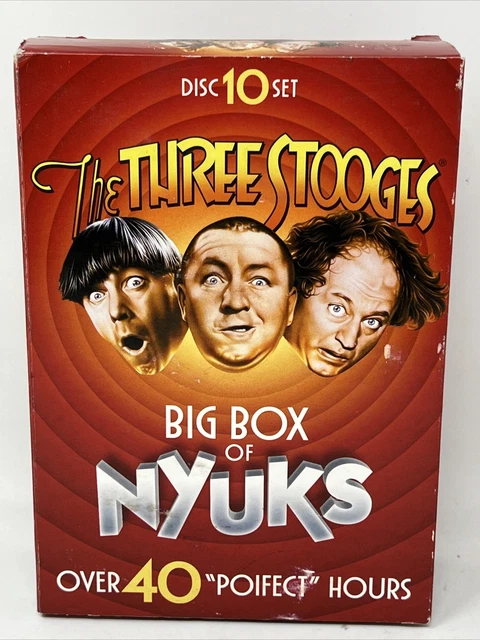 THE THREE STOOGES: Big Box of Nyuks [DVD] *Case Damage* £16.19 ...