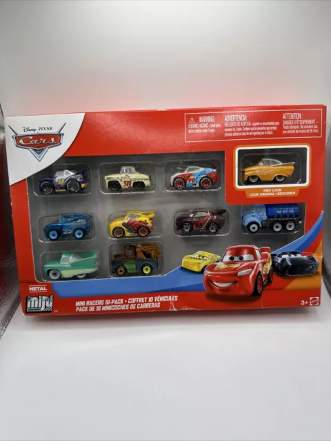 Disney Pixar Cars Mini Racers 10 Pack Includes Mr Drippy Diecast Combine Post £8000 Picclick Uk