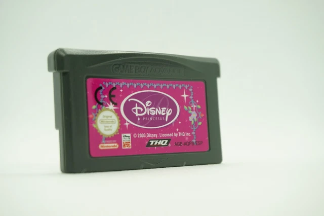 DISNEY PRINCESAS NINTENDO Gameboy Advance GBA Game Boy ESP THQ Genuine ...