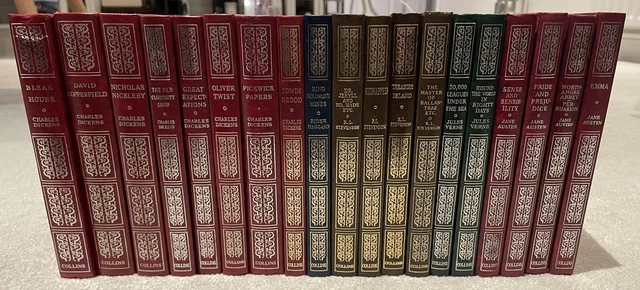 COLLINS COLLECTION | Classic Books Library | Charles Dickens Gift Set ...