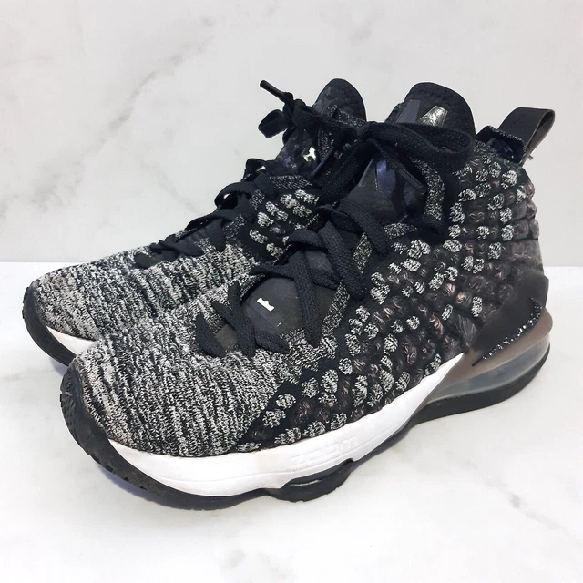 NIKE LEBRON 17 BG 'In The Arena Kid's Black & Grey Size US 6Y BQ5594 ...