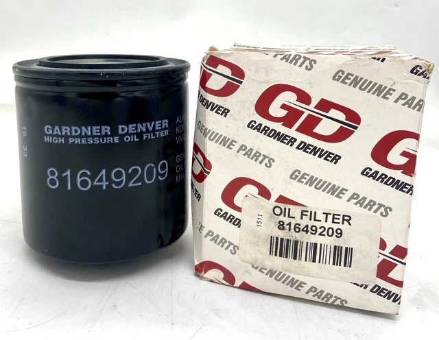 ORIGINAL GARDNER DENVER Compressor Oil Filter /81649209 £13.99 ...