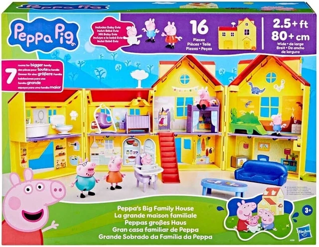 PRE-ORDER PEPPA PIG Peppa's Big Family House 2025 £49.99 - PicClick UK