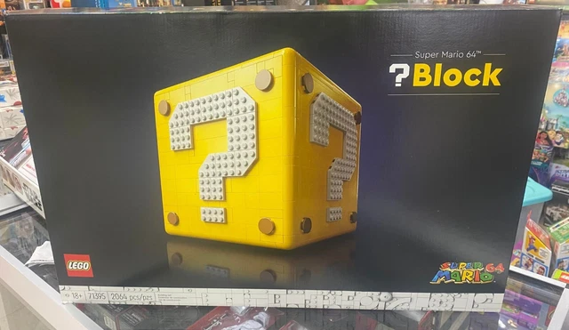 LEGO SUPER MARIO: Super Mario 64 Question Mark Block (71395) BRAND NEW ...